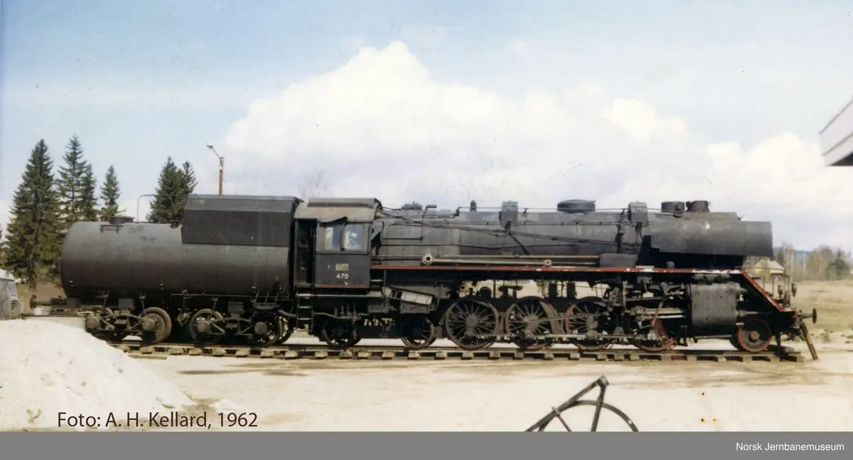 Damplokomotiv - Norsk jernbanemuseum / DigitaltMuseum