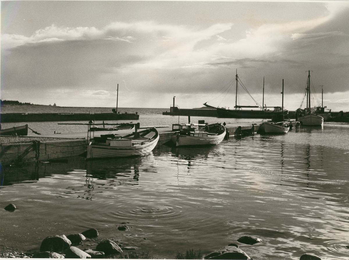 Byxelkroks hamn. - Kalmar läns museum / DigitaltMuseum