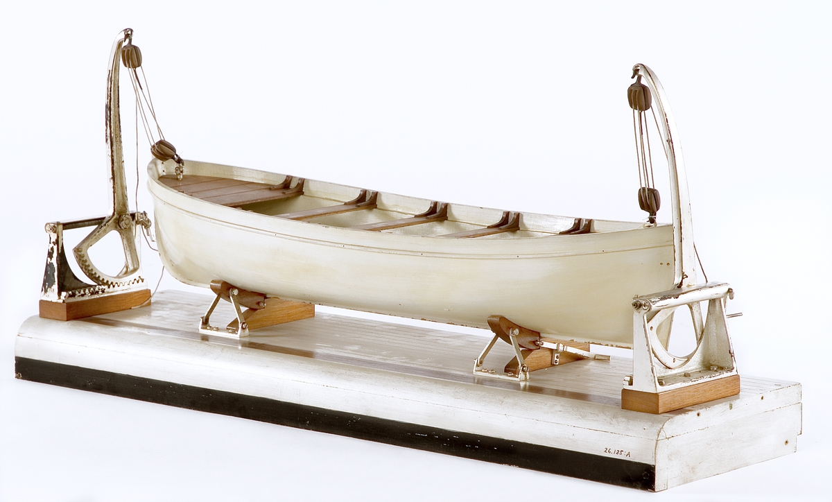 Livbåtsdävert - Sjöhistoriska museet / DigitaltMuseum