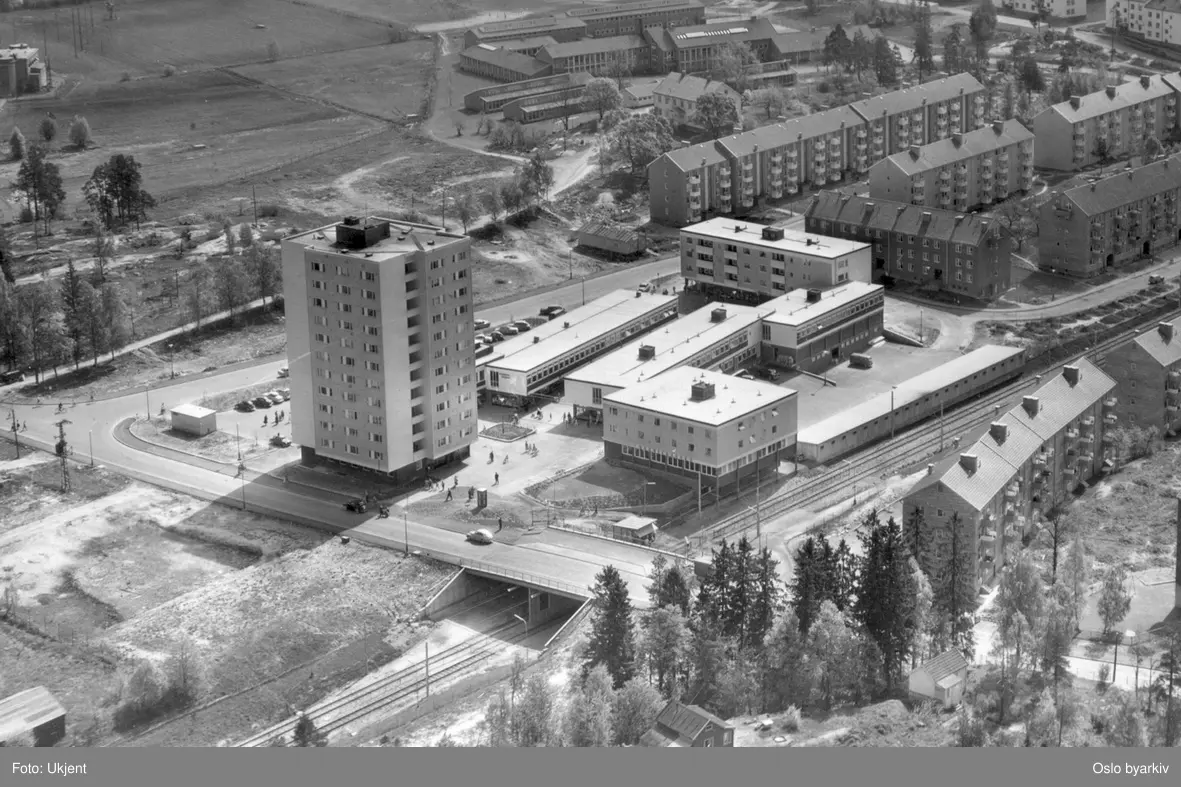 Lambertseter senter - Oslo byarkiv / DigitaltMuseum