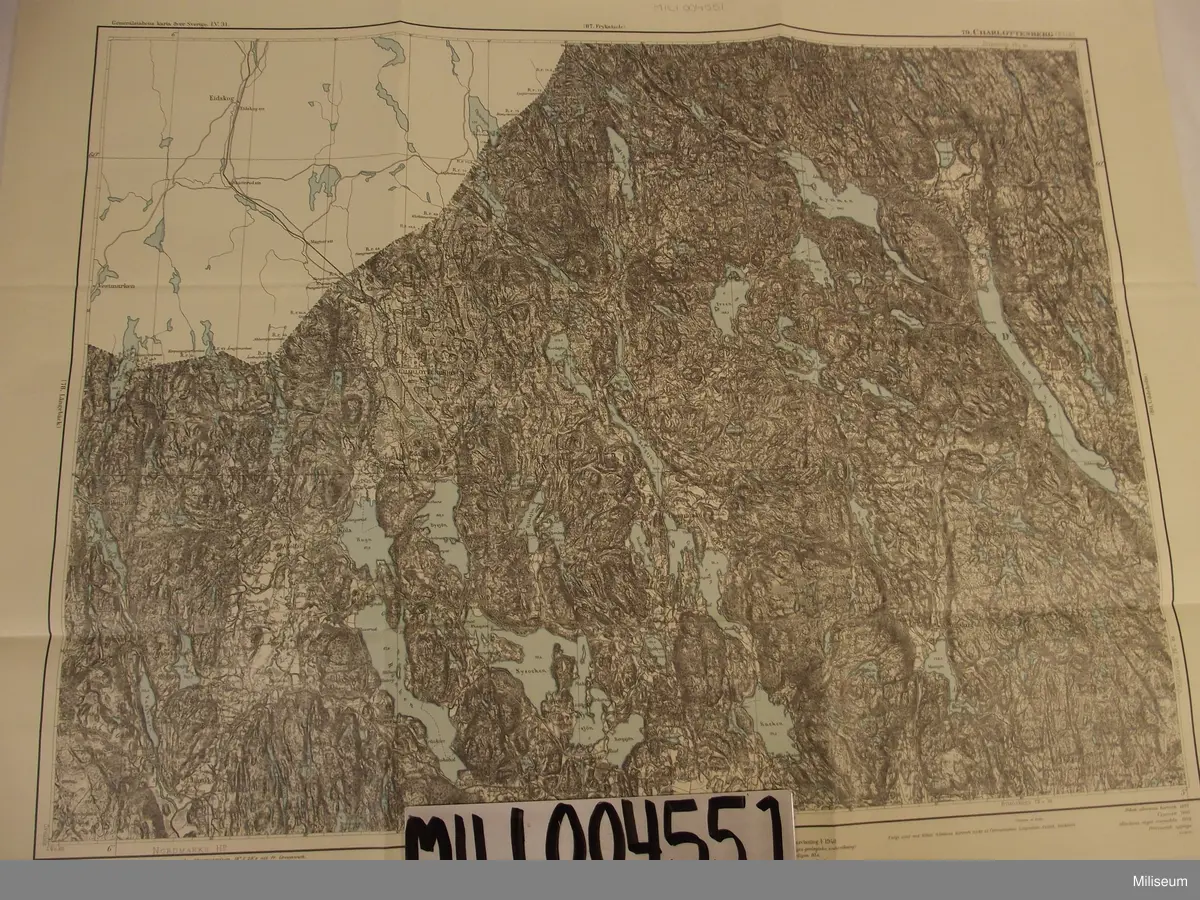 Karta - Miliseum / DigitaltMuseum