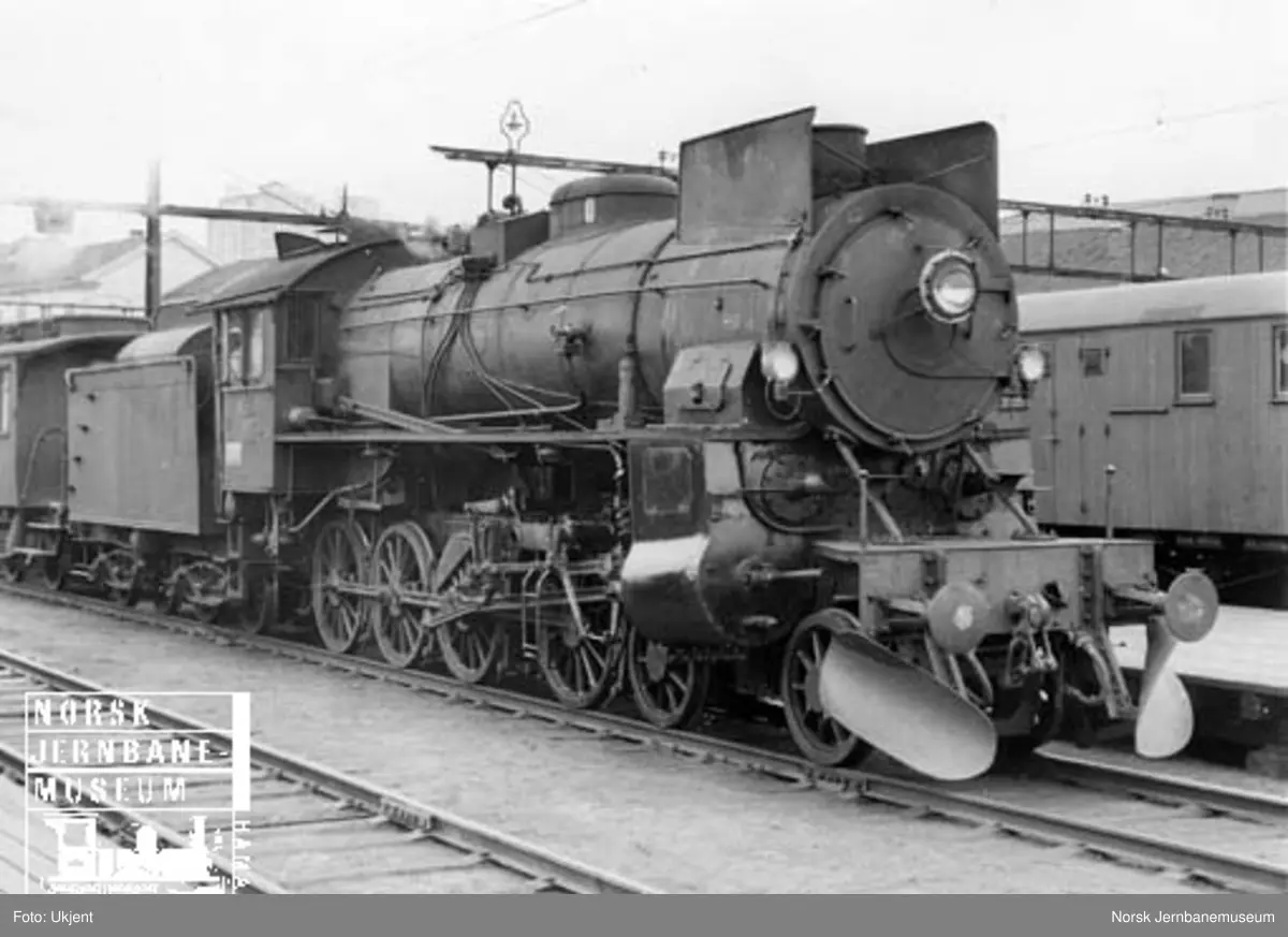 NSB damplokomotiv type 31b nr. 451 på Oslo Ø - Norsk jernbanemuseum ...